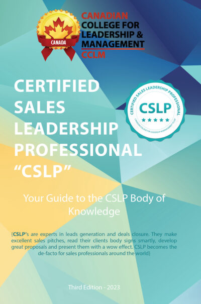 Certified Sales Leadership Professional ‘CSLP’ – Canadian College for ...