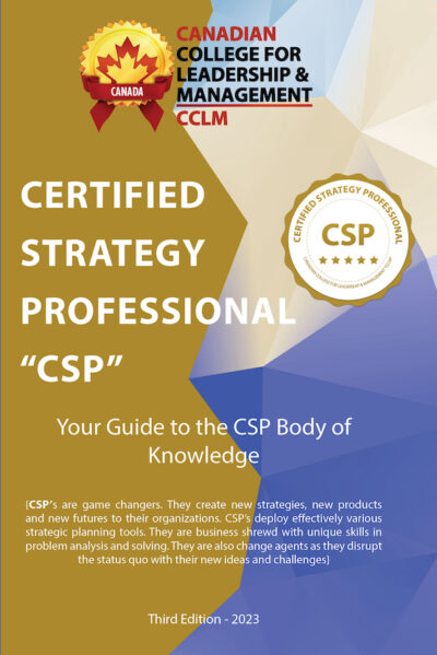 Certified Strategy Professional ‘CSP’ – Canadian College for Leadership ...